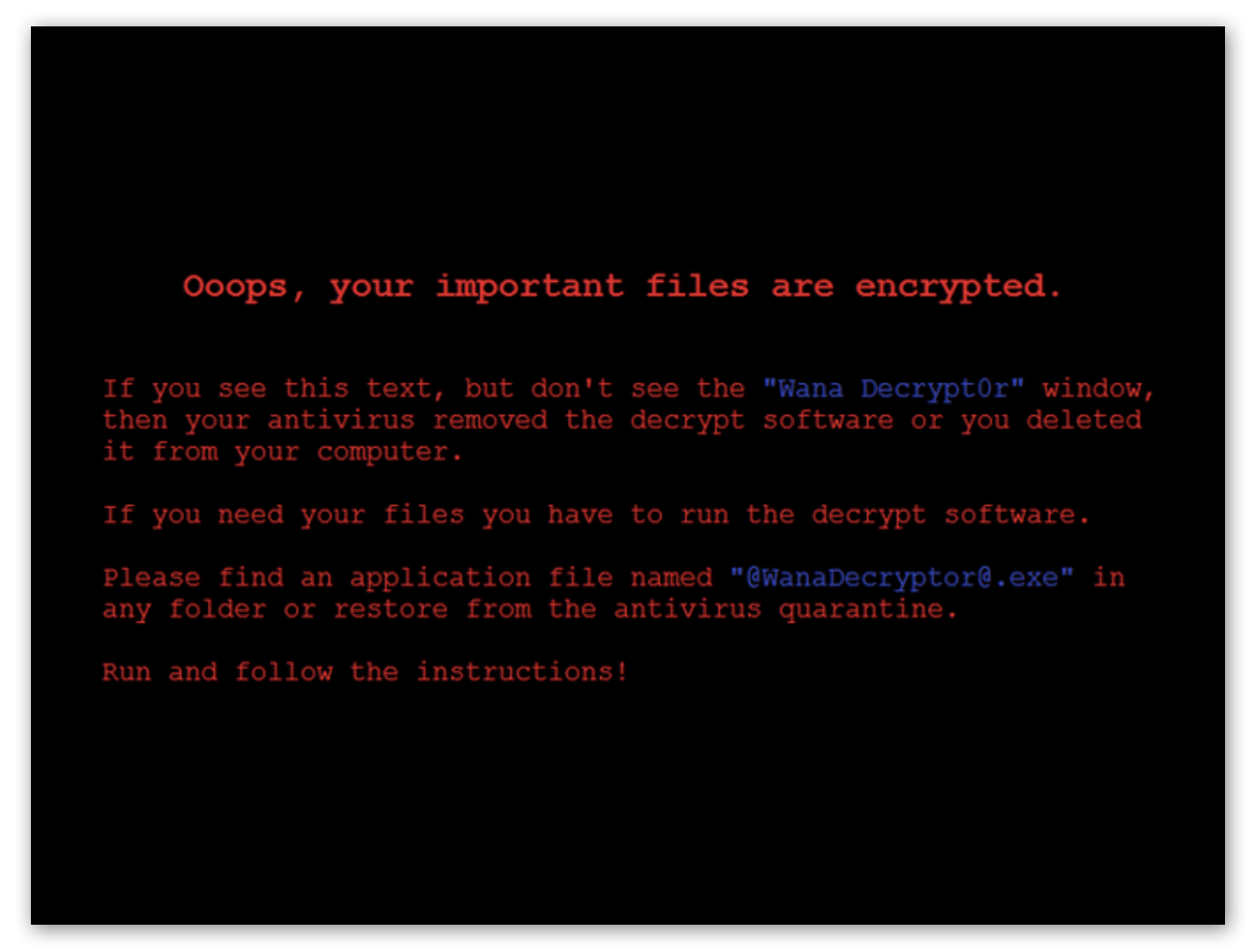 WannaCry-Ransomware-Angriff: Was ist das?